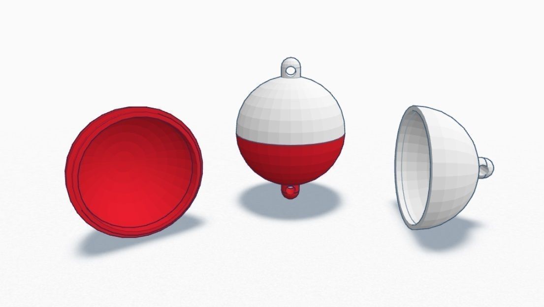 Fishing Float Bobber 3D model 3D printable | CGTrader