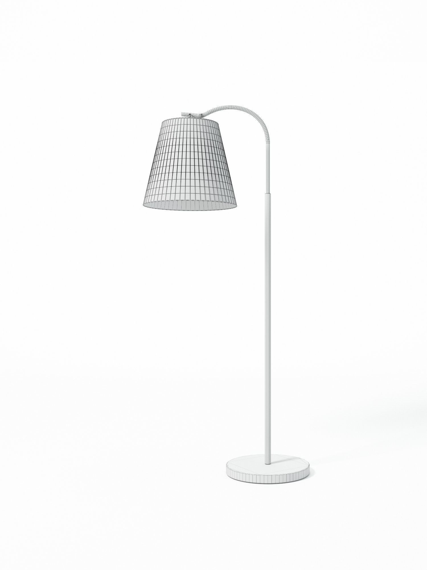 FL-Lampshape table lamp with shade 3D model | CGTrader