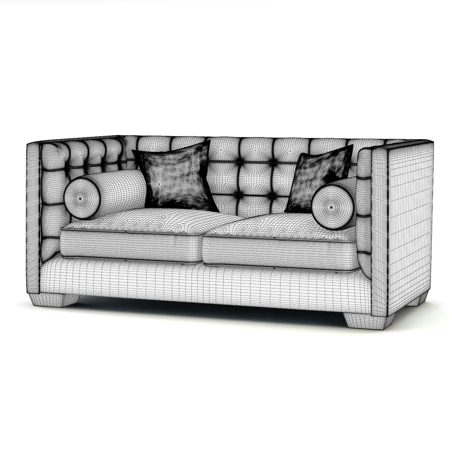 Homeline Benito Sofa 3D model | CGTrader