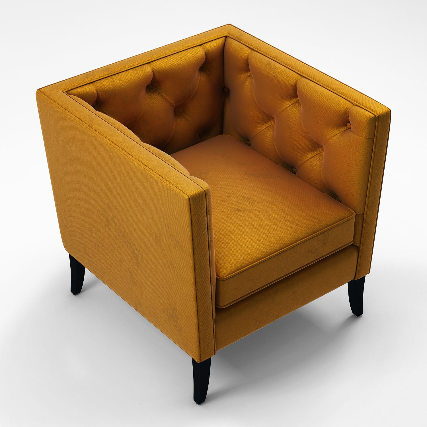 Homeline Emerson capitone armchair 3D model | CGTrader