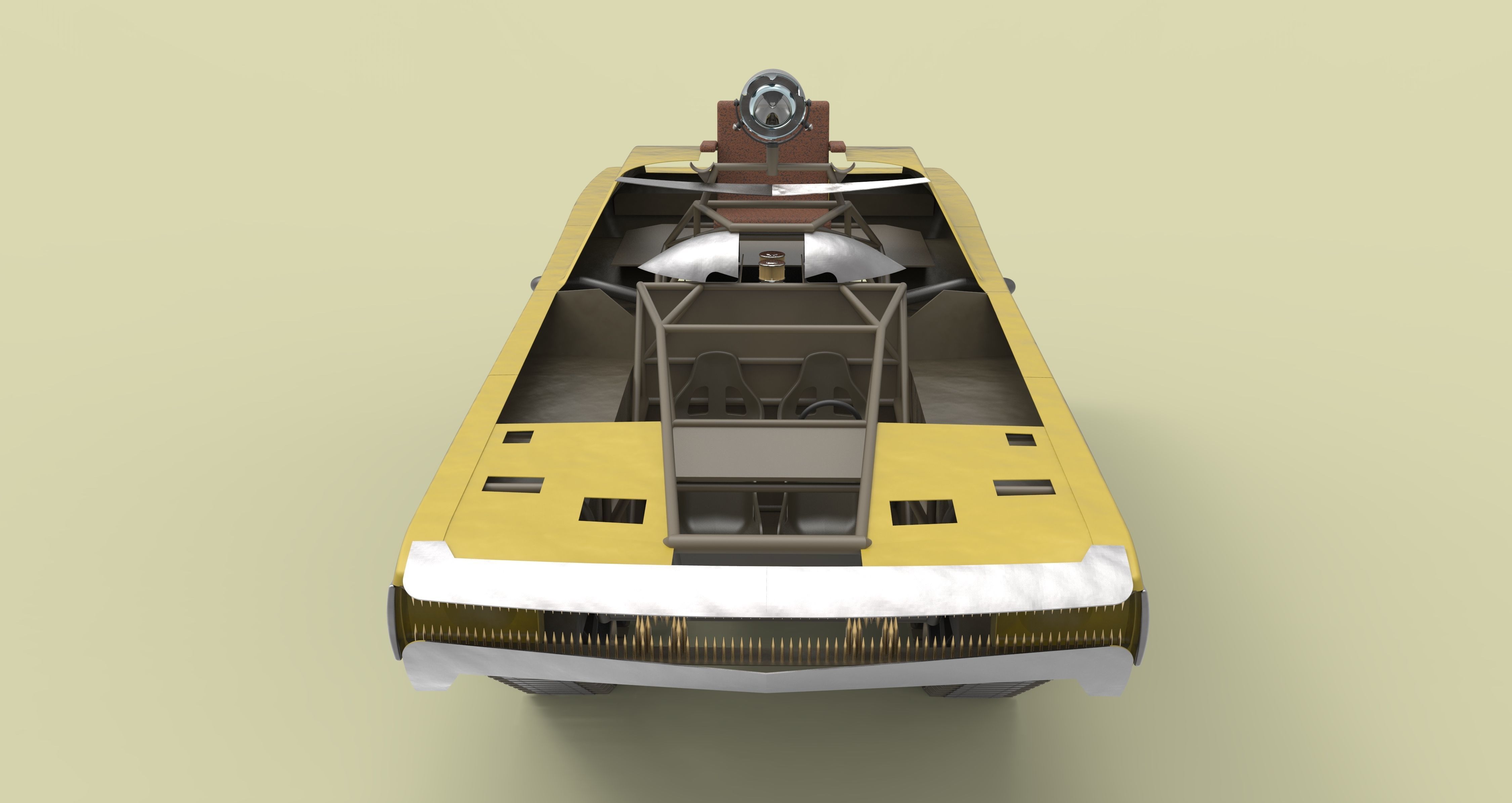 Peacemaker from movie Mad Max Fury road 3D model | CGTrader