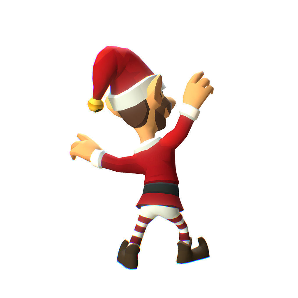 3D model Santas Elves - Toon Series VR / AR / low-poly | CGTrader