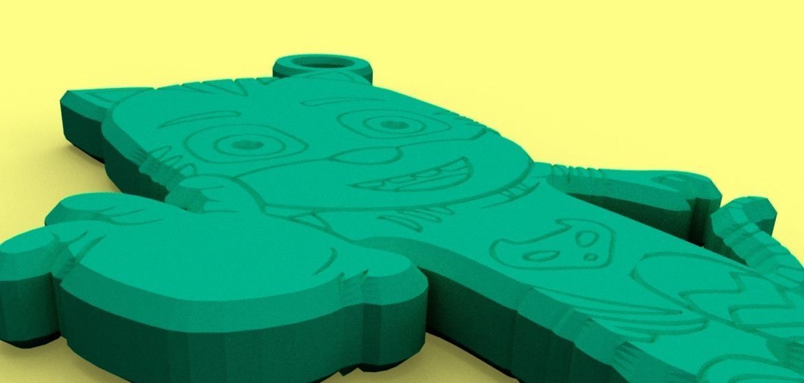 Pj Mask Key Chain 3D model 3D printable | CGTrader