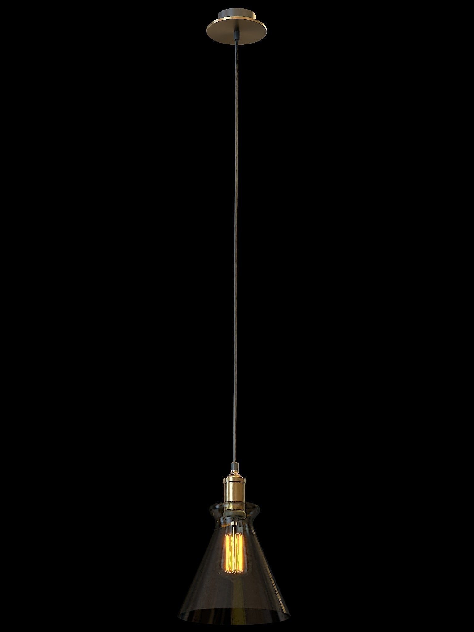 Crystal Lux Campanella Sp1 Chandelier free 3D model | CGTrader