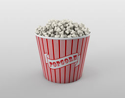 Popcorn 3D Models | CGTrader