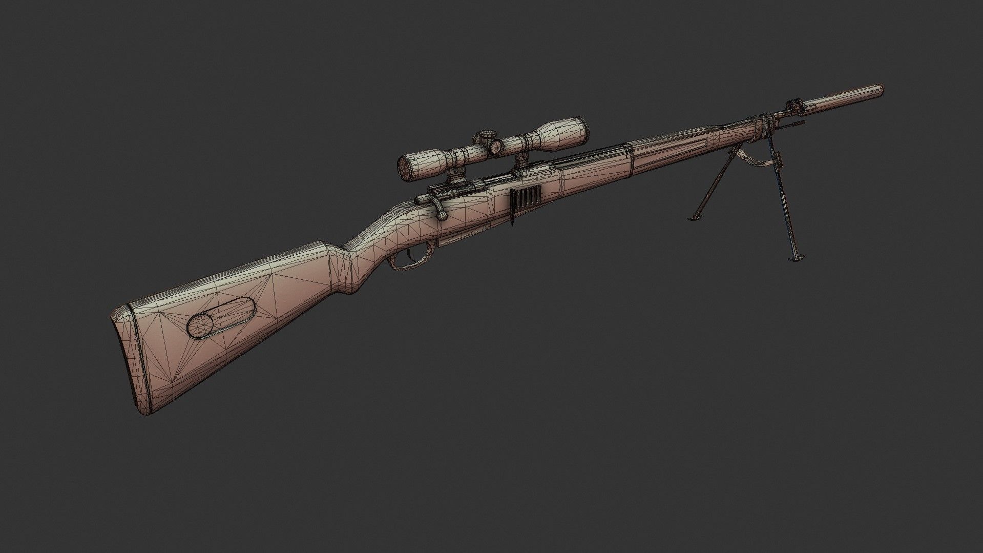 Sniper 3D model | CGTrader