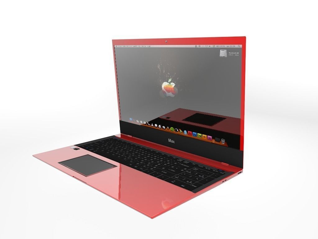 MAX-Mac apple macbook pro retina display free 3D model animated | CGTrader