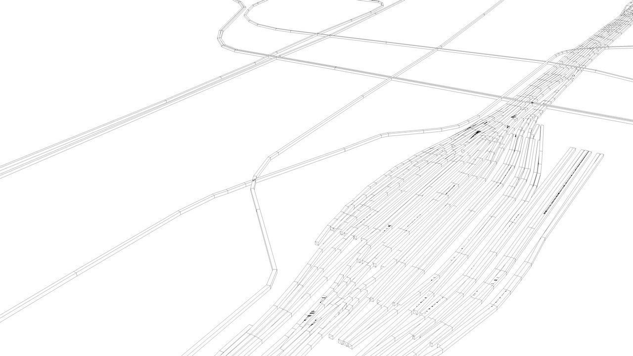 Tokyo Railway System and Stations 3D model | CGTrader