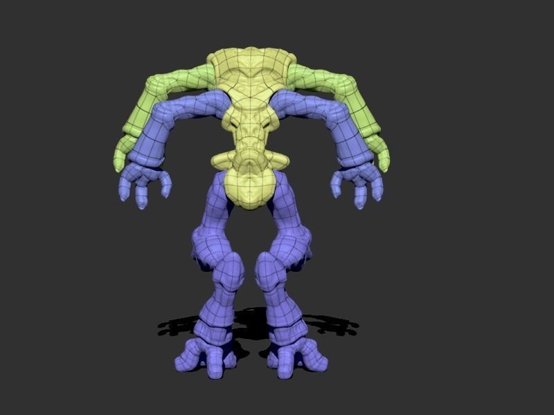 3D model Ugo the Ugo humanoid VR / AR / low-poly | CGTrader