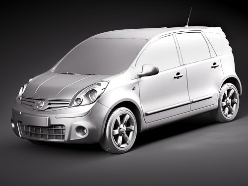Nissan Note 3D model | CGTrader