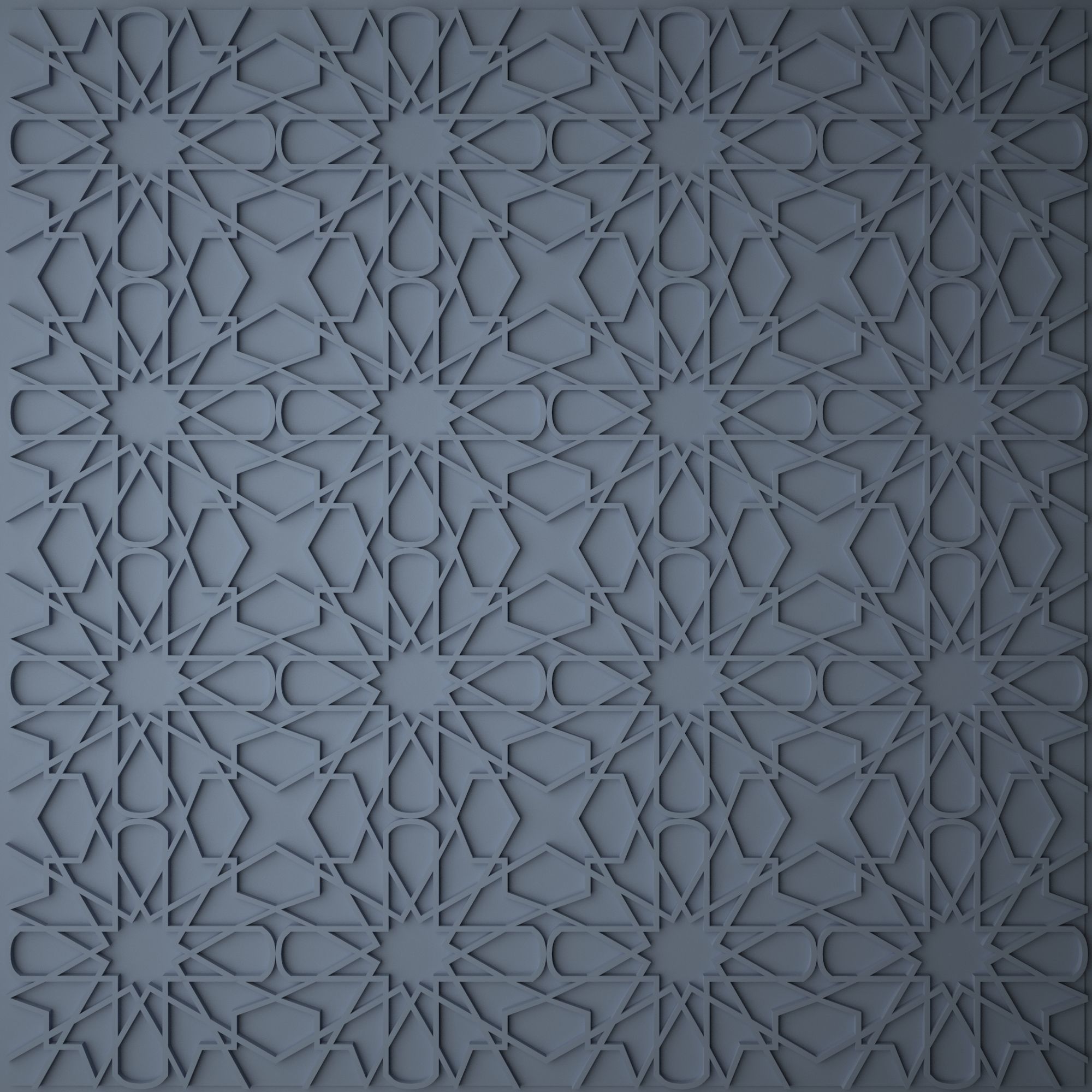 Wall Panel CNC 3D model | CGTrader