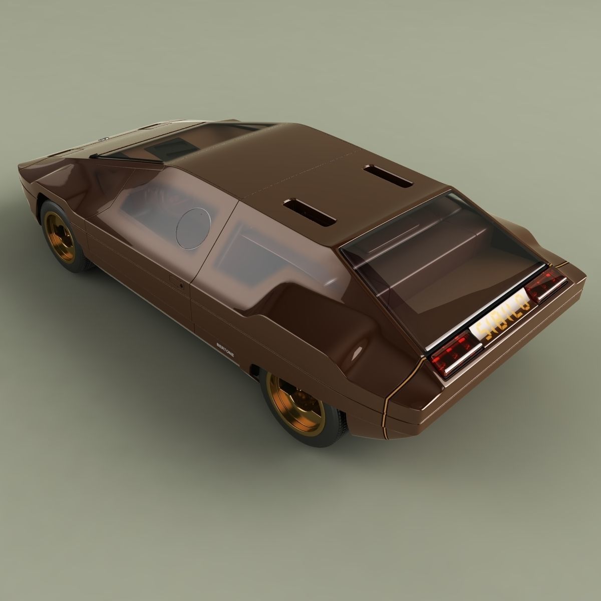 Lancia Sibilo 3D model | CGTrader
