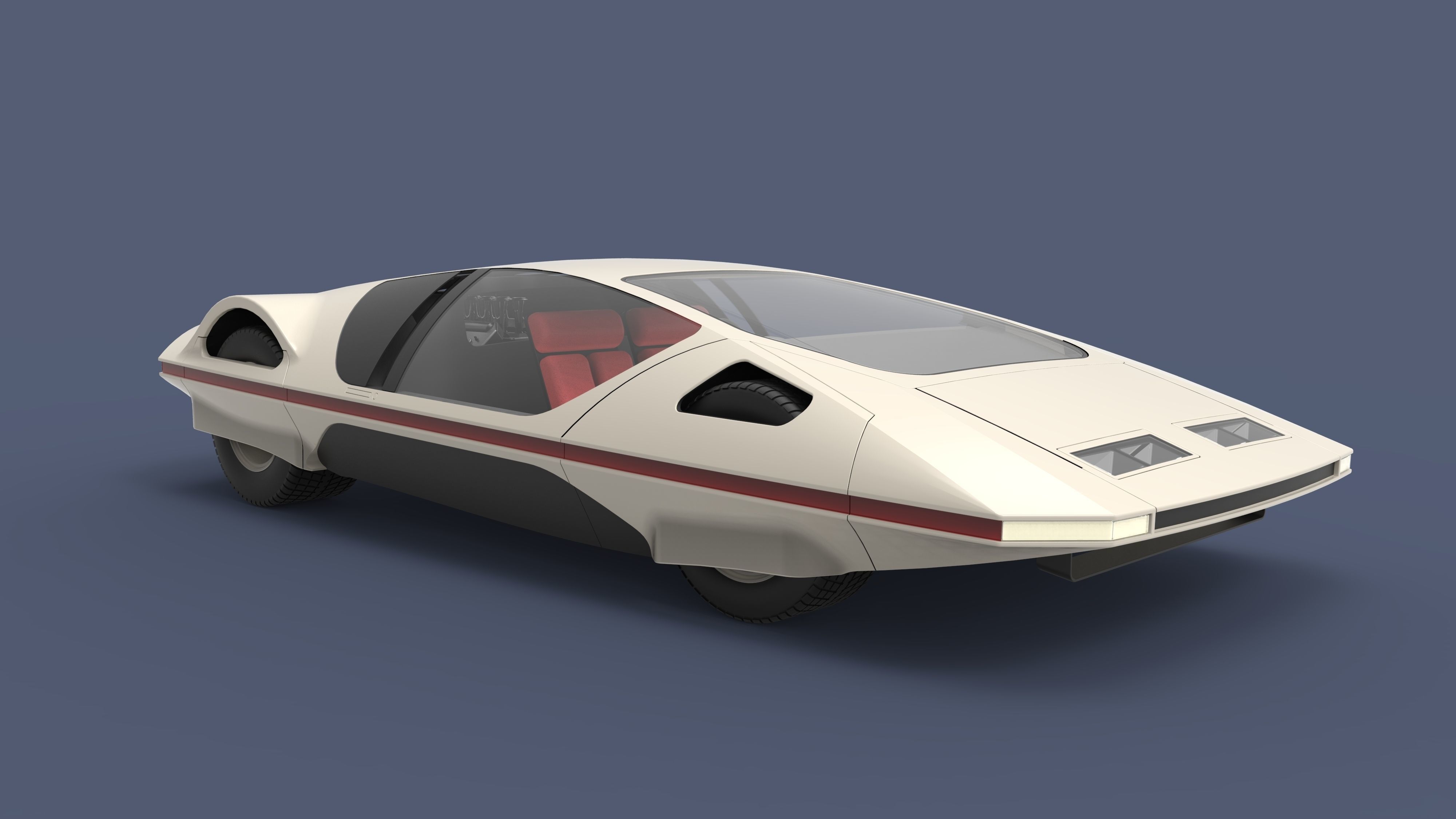 Ferrari concept 3D model | CGTrader