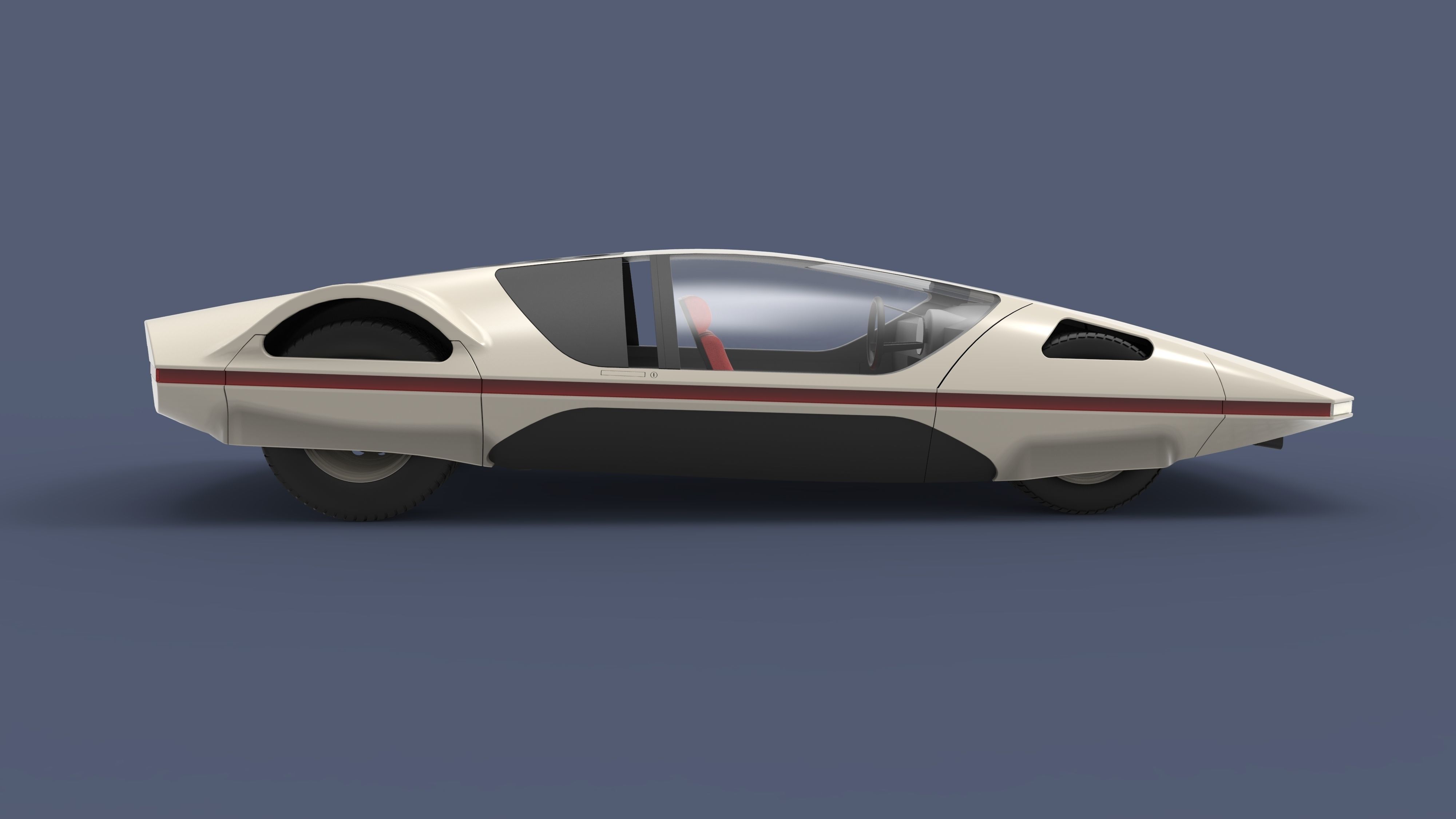 Ferrari concept 3D model | CGTrader