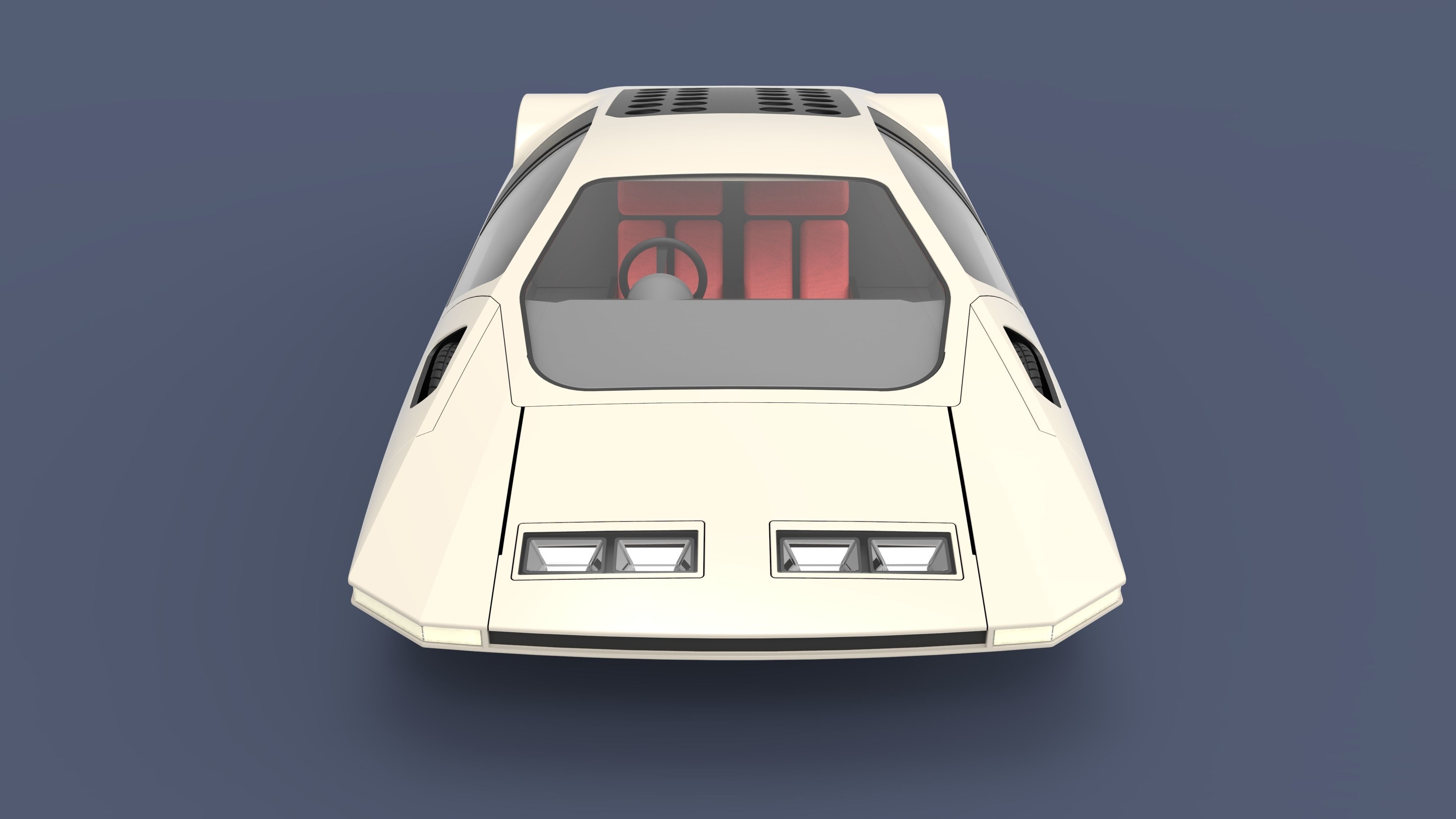 Ferrari concept 3D model | CGTrader