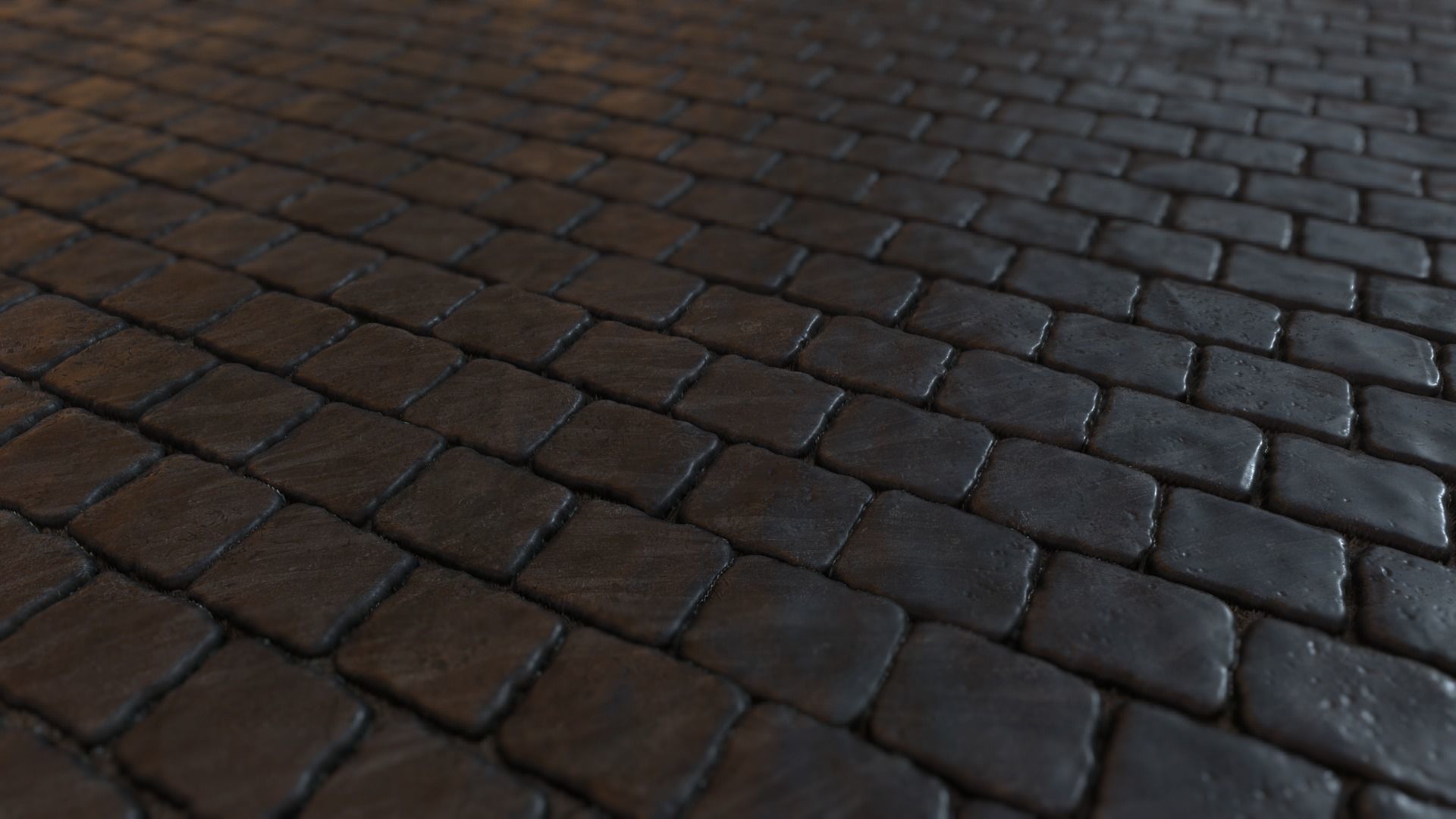 Procedural PBR Cobblestone Texture free VR / AR / low-poly Texture ...