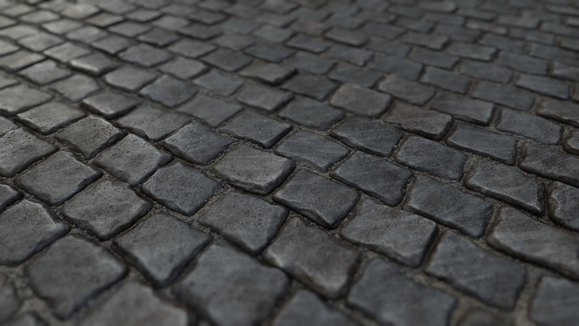 Procedural PBR Cobblestone Texture free VR / AR / low-poly Texture ...