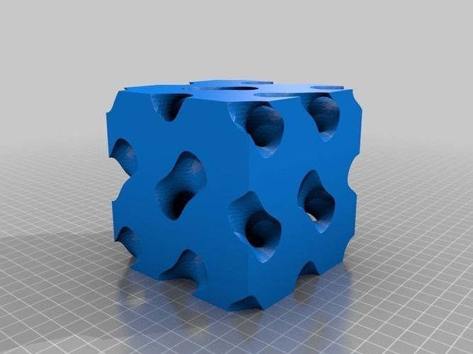 Gyroid Fixed free 3D Model 3D printable STL - CGTrader.com