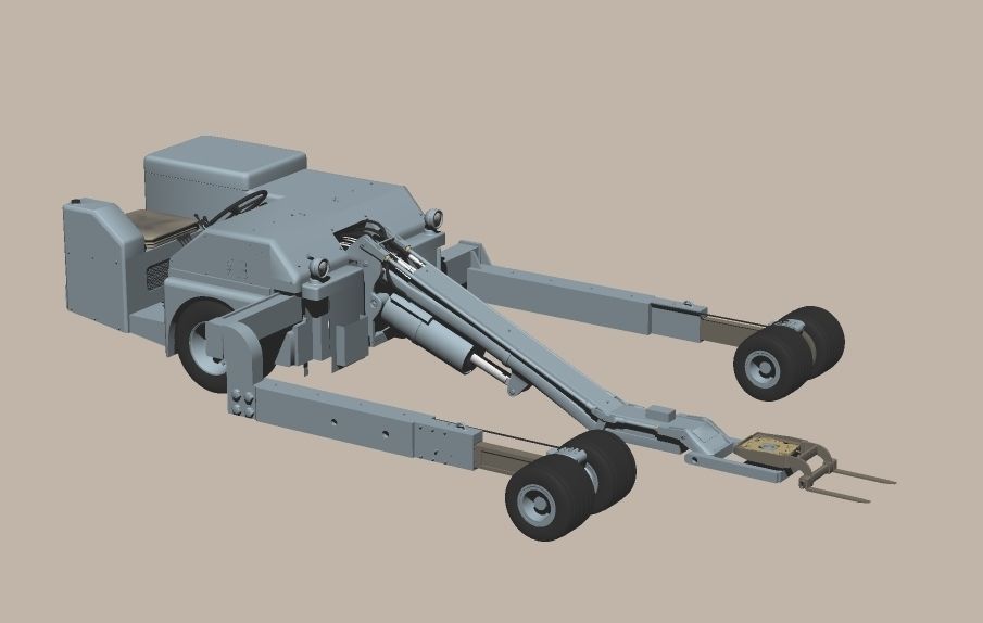 HMU-83D USAF Bomb Loader and AGM-65 Maverick 3D model | CGTrader