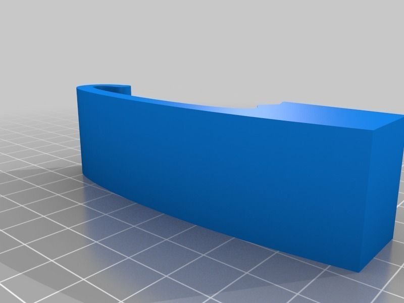 Rubbermaid FastTrack Clip free 3D model 3D printable | CGTrader
