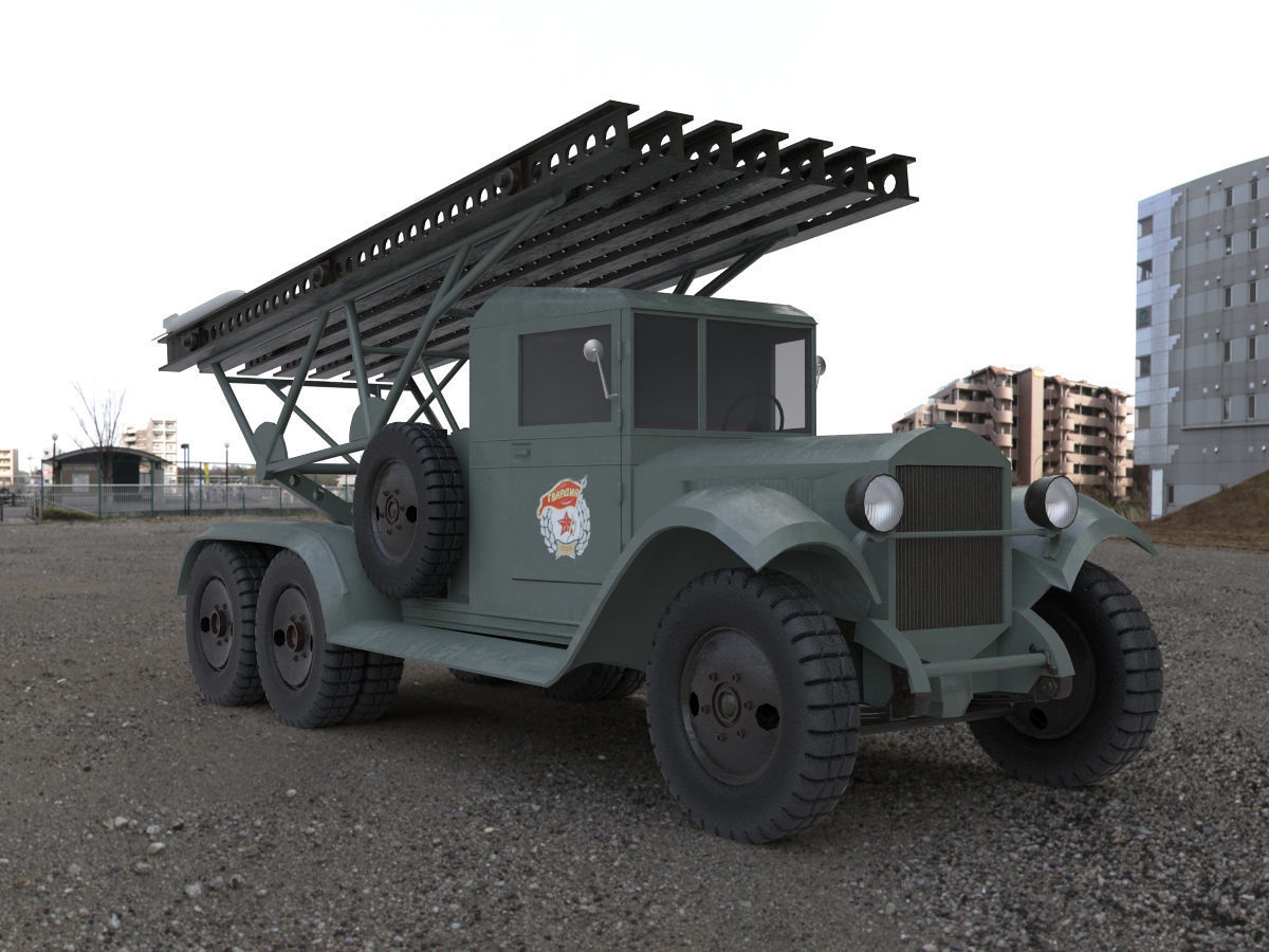 3D model Katyusha VR / AR / low-poly | CGTrader