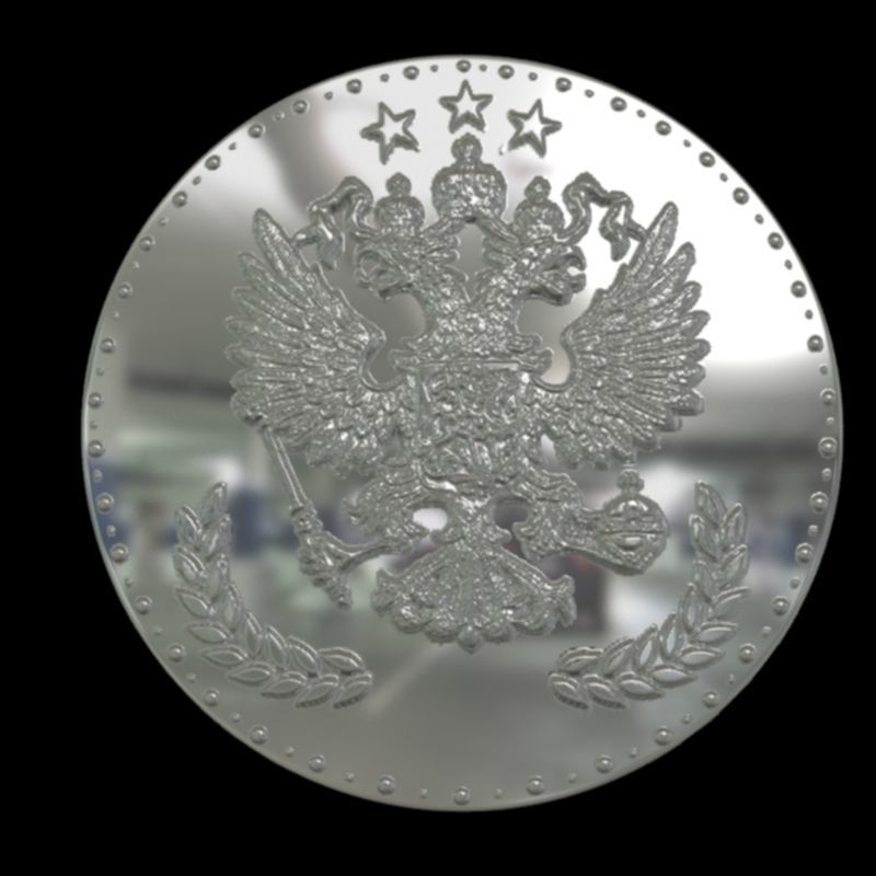 design coin 3 3D model 3D printable | CGTrader