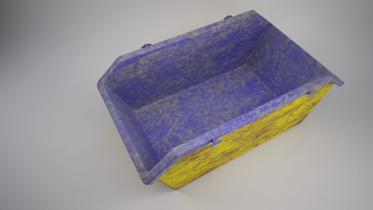 Dumpster - Waste Skip 3D model | CGTrader