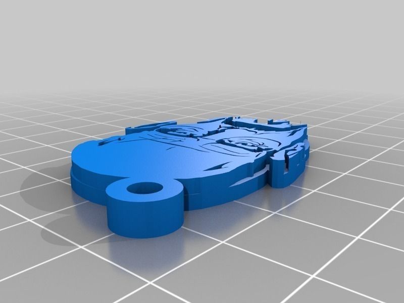 Walter White - Breaking Bad - Keychain Stencil 3D free 3D model 3D ...