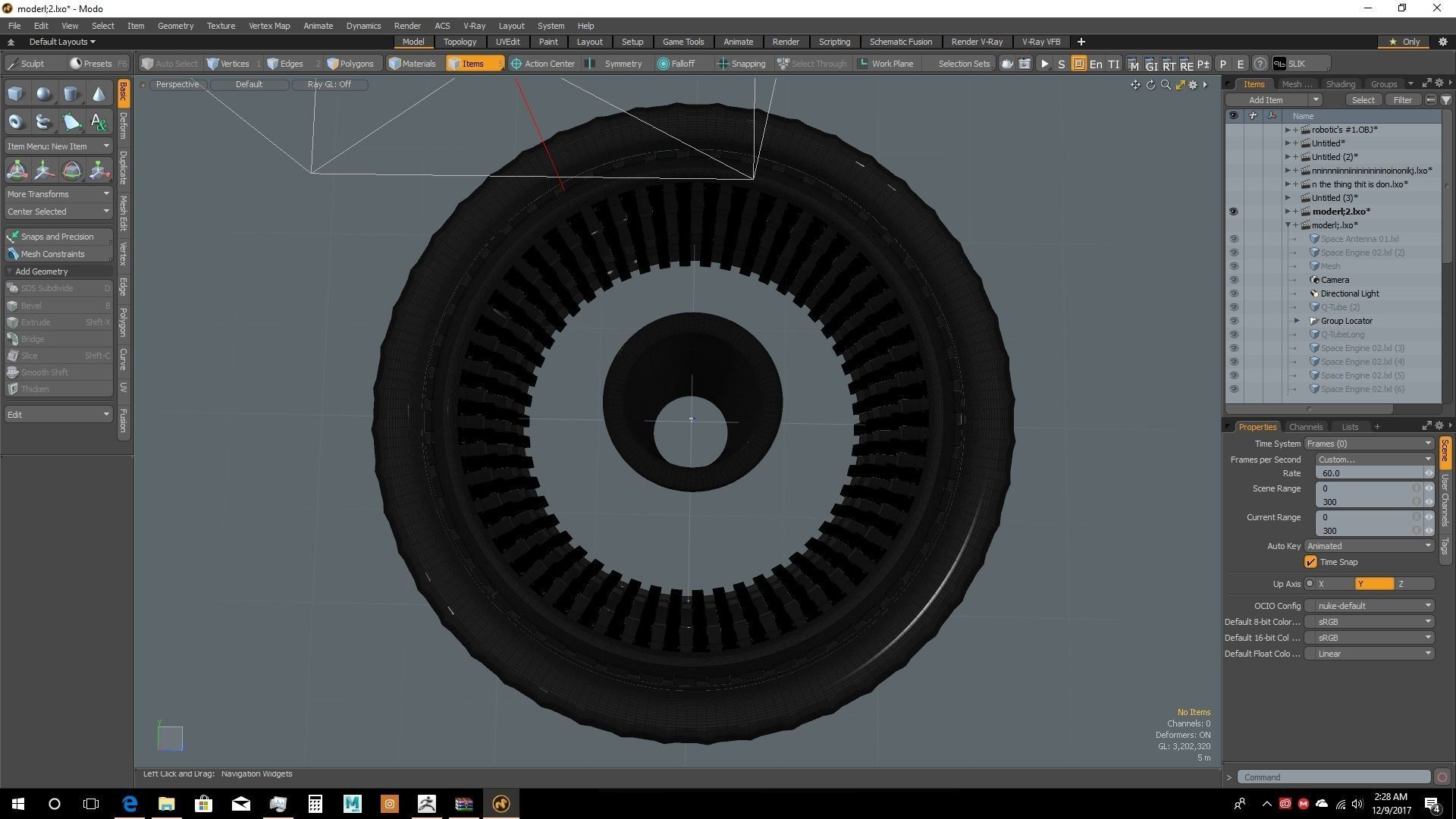 sci-fi wheel 3D model | CGTrader