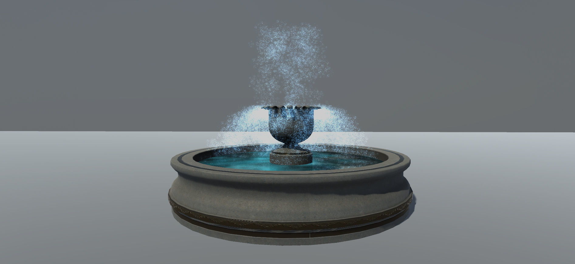 3D model Fountain Set 2 - Unreal - Unity VR / AR / low-poly | CGTrader