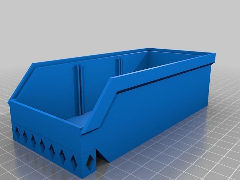 Box for organization and Stackable free 3D model 3D printable | CGTrader