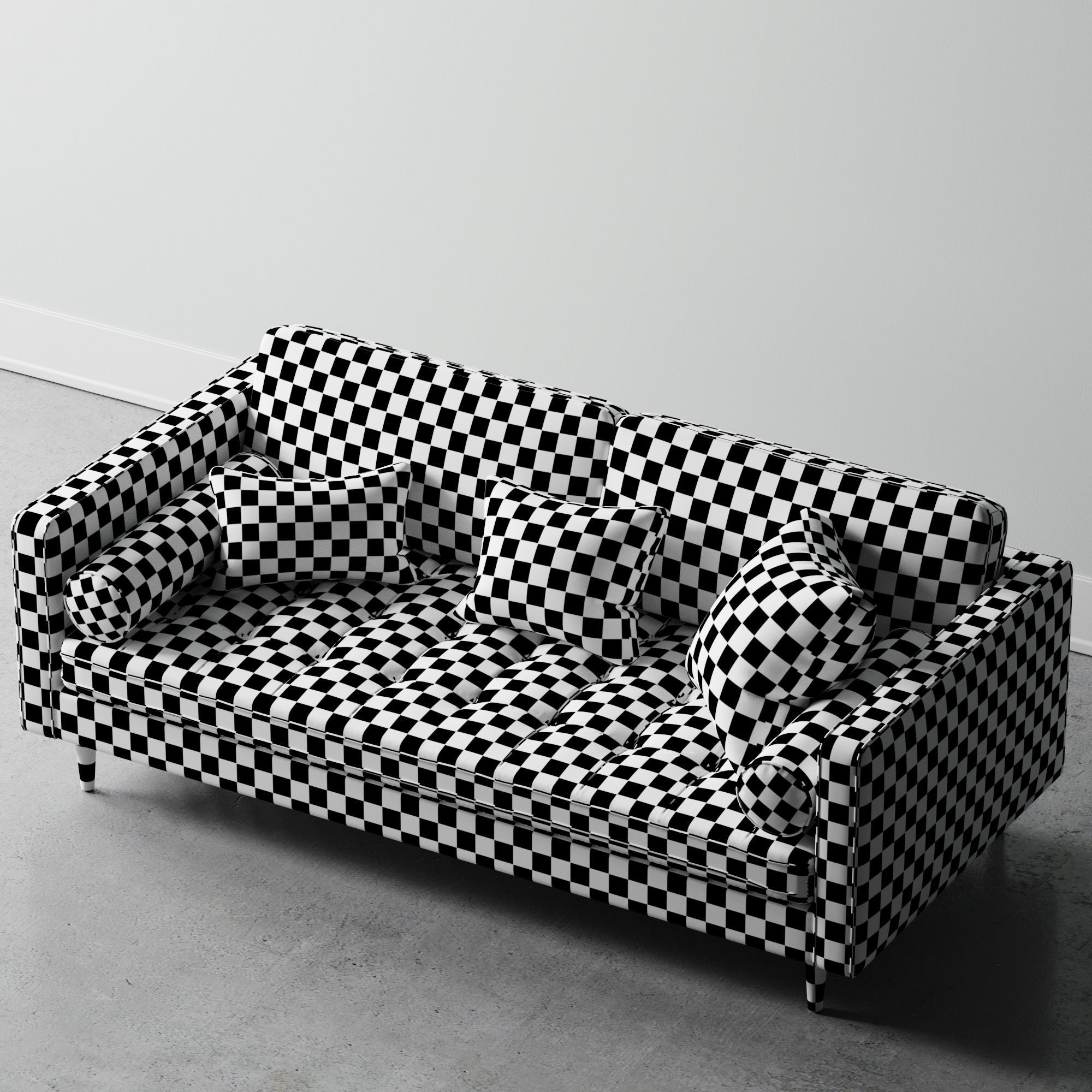 Sandro Luca Sofa 3D model | CGTrader