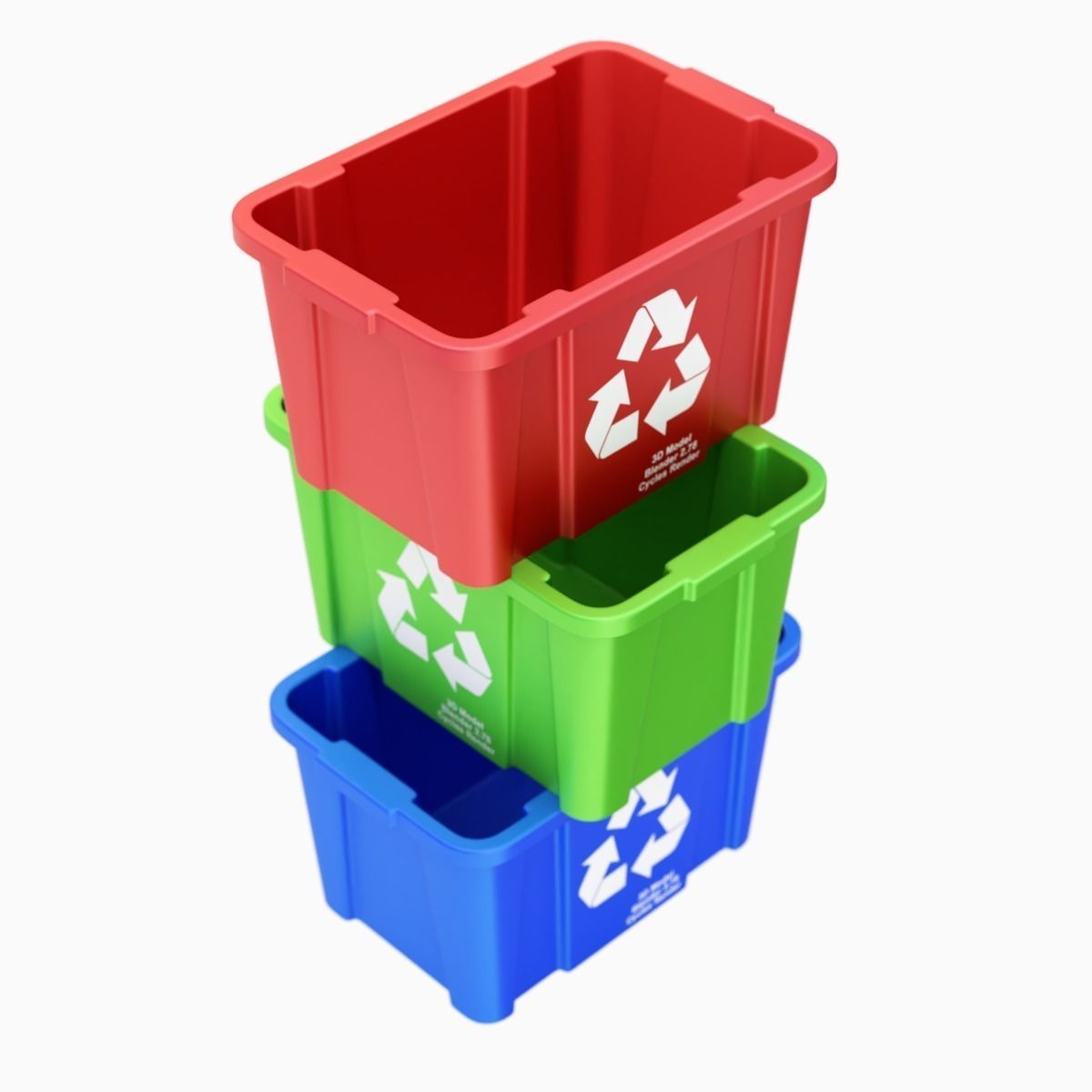 Recycle Crate 3D model | CGTrader