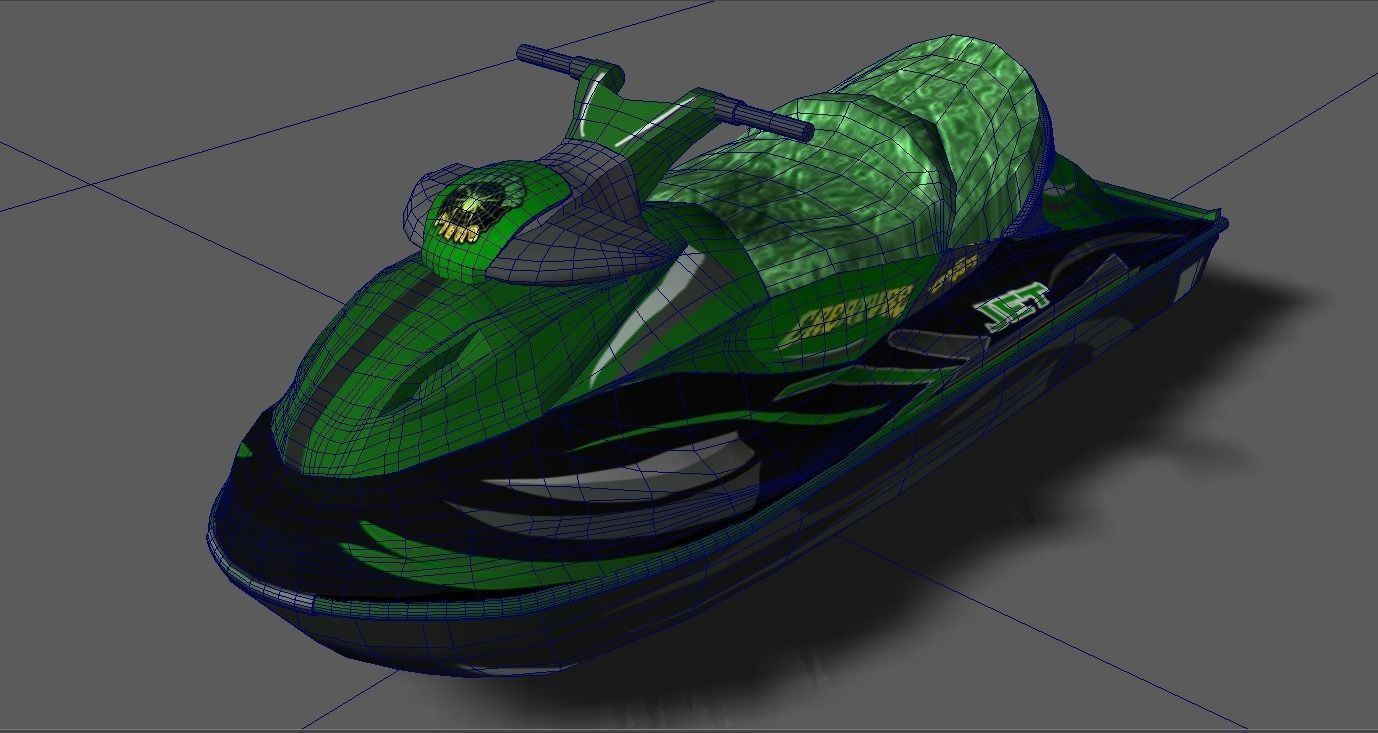3D model Jet Ski 3D VR / AR / low-poly | CGTrader