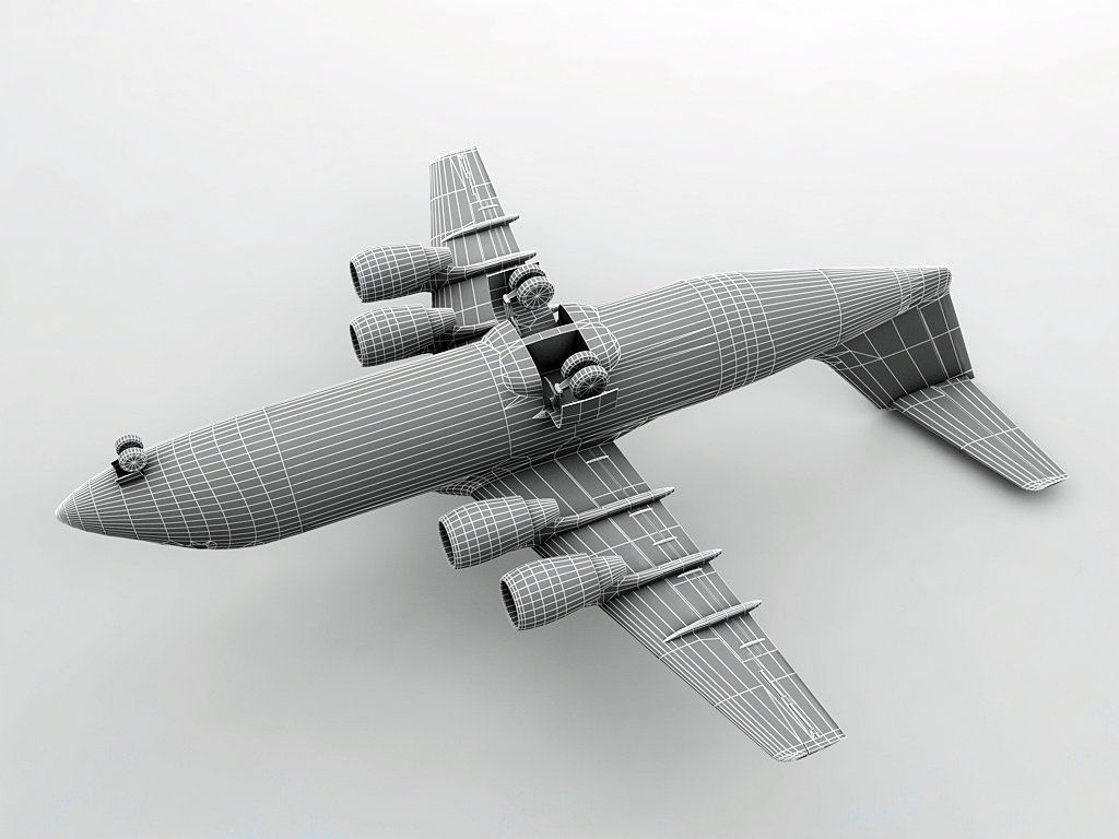 Avro RJ-100 - Air France 3D model | CGTrader