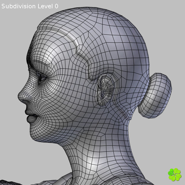3D model Ada evening simplified VR / AR / low-poly | CGTrader