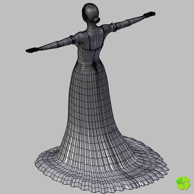 3D model Ada evening simplified VR / AR / low-poly | CGTrader