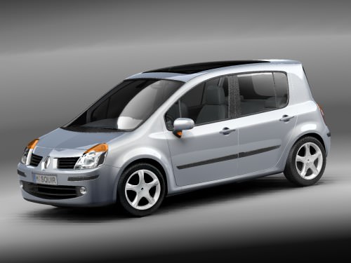 Renault Modus 3D model | CGTrader