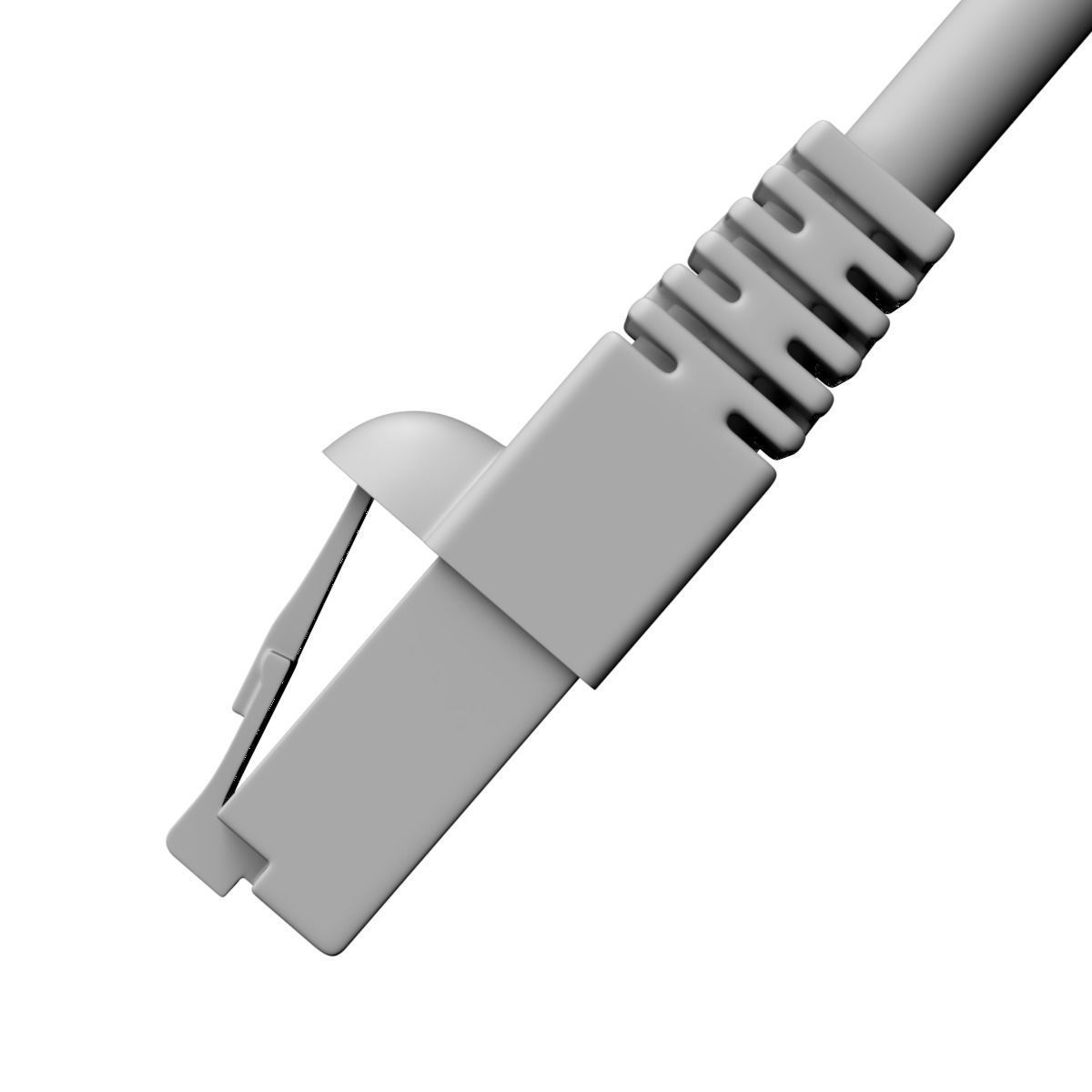 Ethernet RJ-45 Plug 3D model | CGTrader