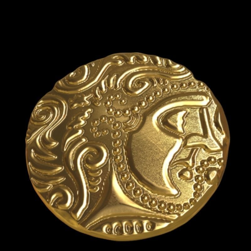 celtic coin 3D model 3D printable | CGTrader