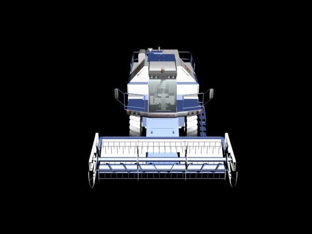 3D model Yenisei-950 combine VR / AR / low-poly | CGTrader