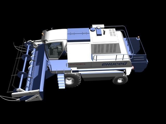 3D model Yenisei-950 combine VR / AR / low-poly | CGTrader