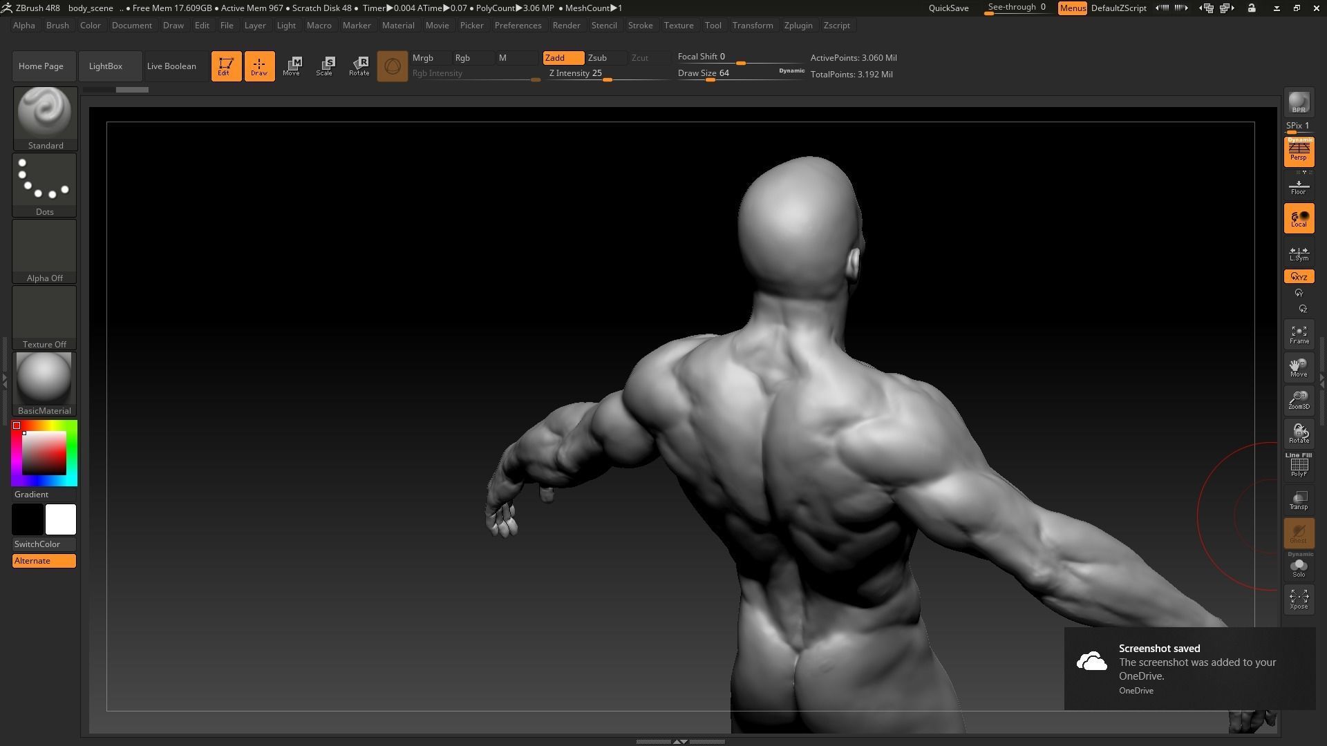 human male white 3D model | CGTrader