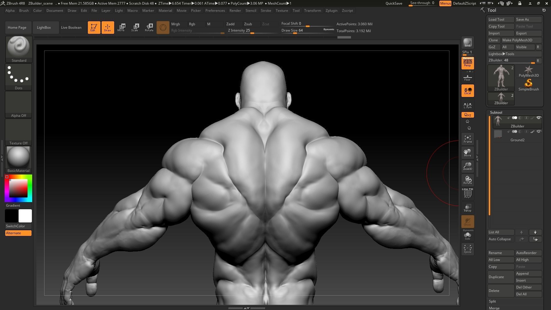 hulk like human male 3D model | CGTrader