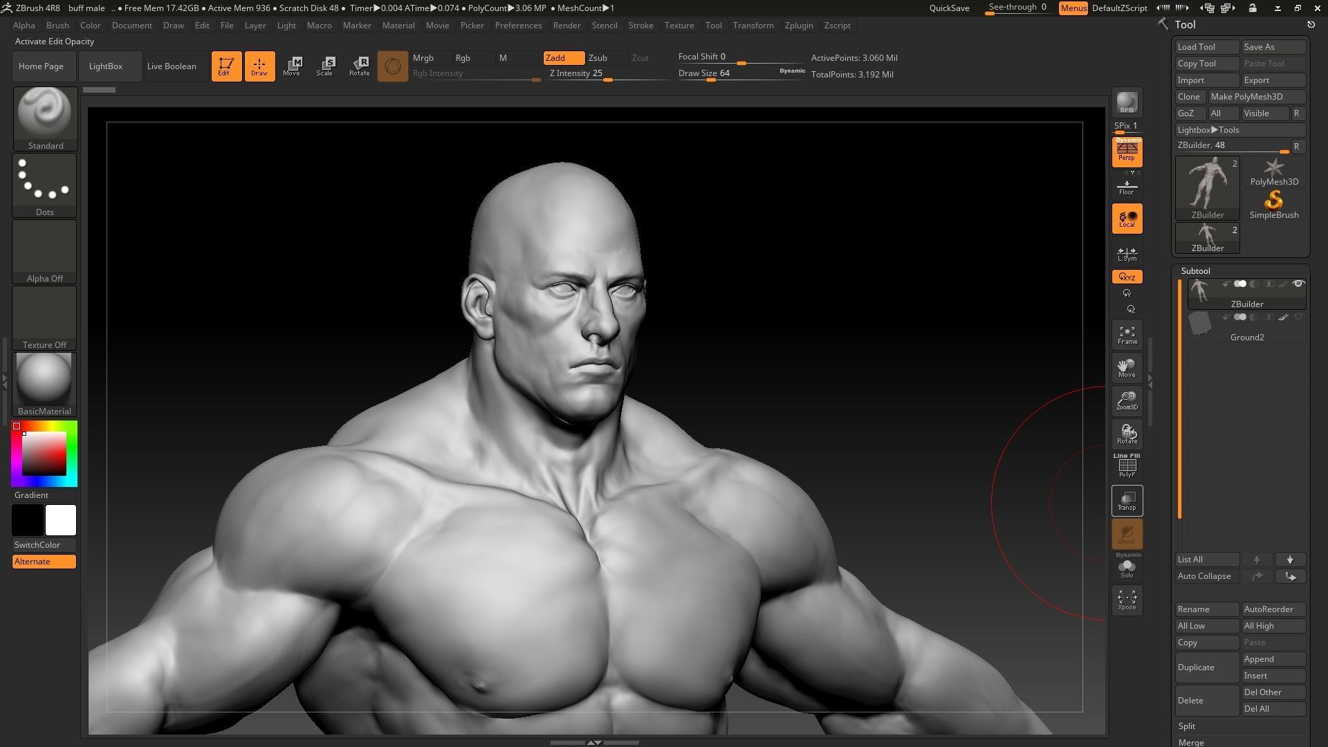 hulk like human male 3D model | CGTrader