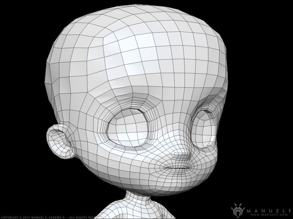 Cute Chibi Character 3D model | CGTrader