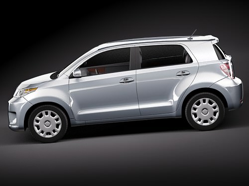 Scion xD 3D model | CGTrader