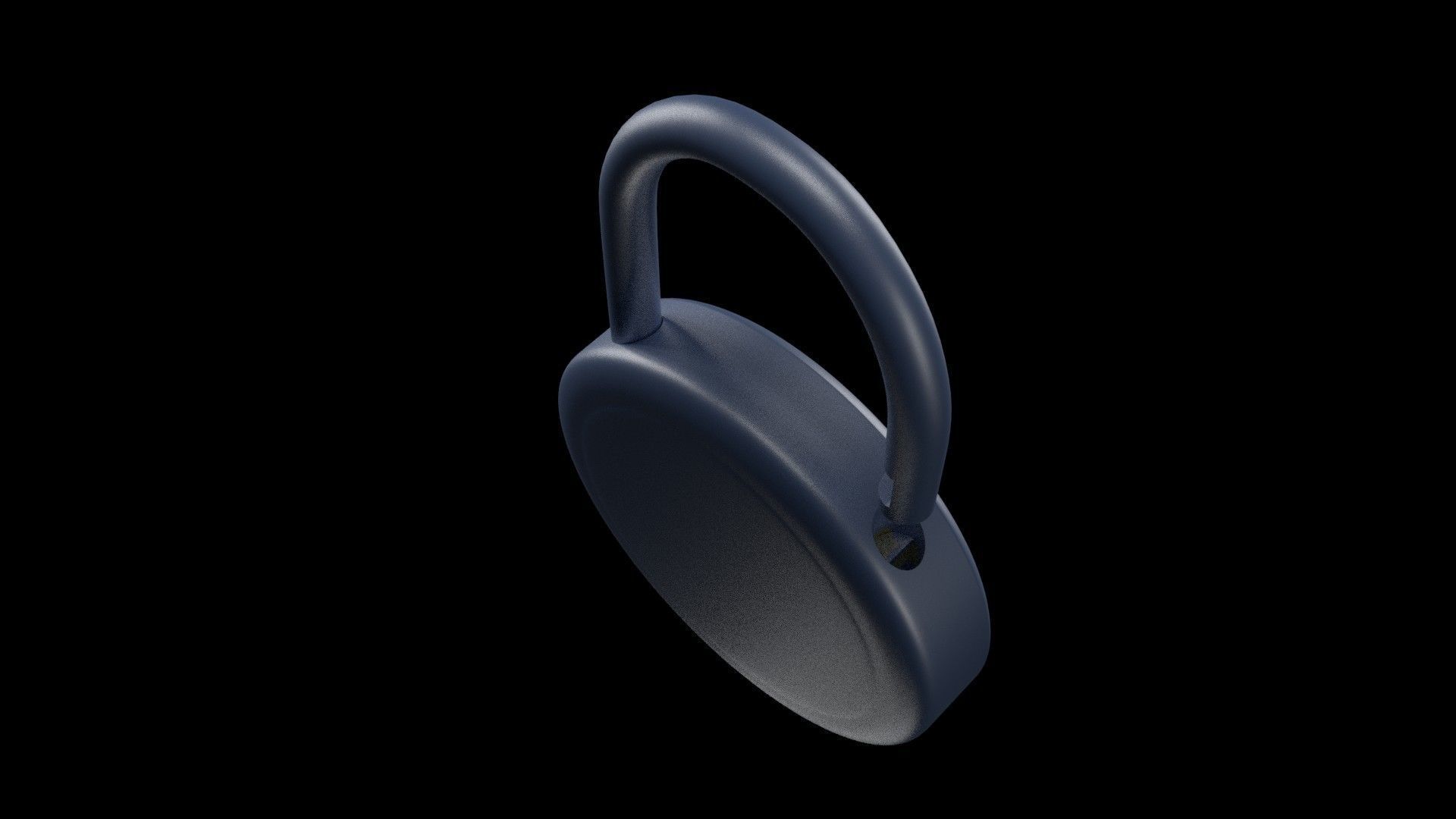 Round mechanical lock 3D model | CGTrader