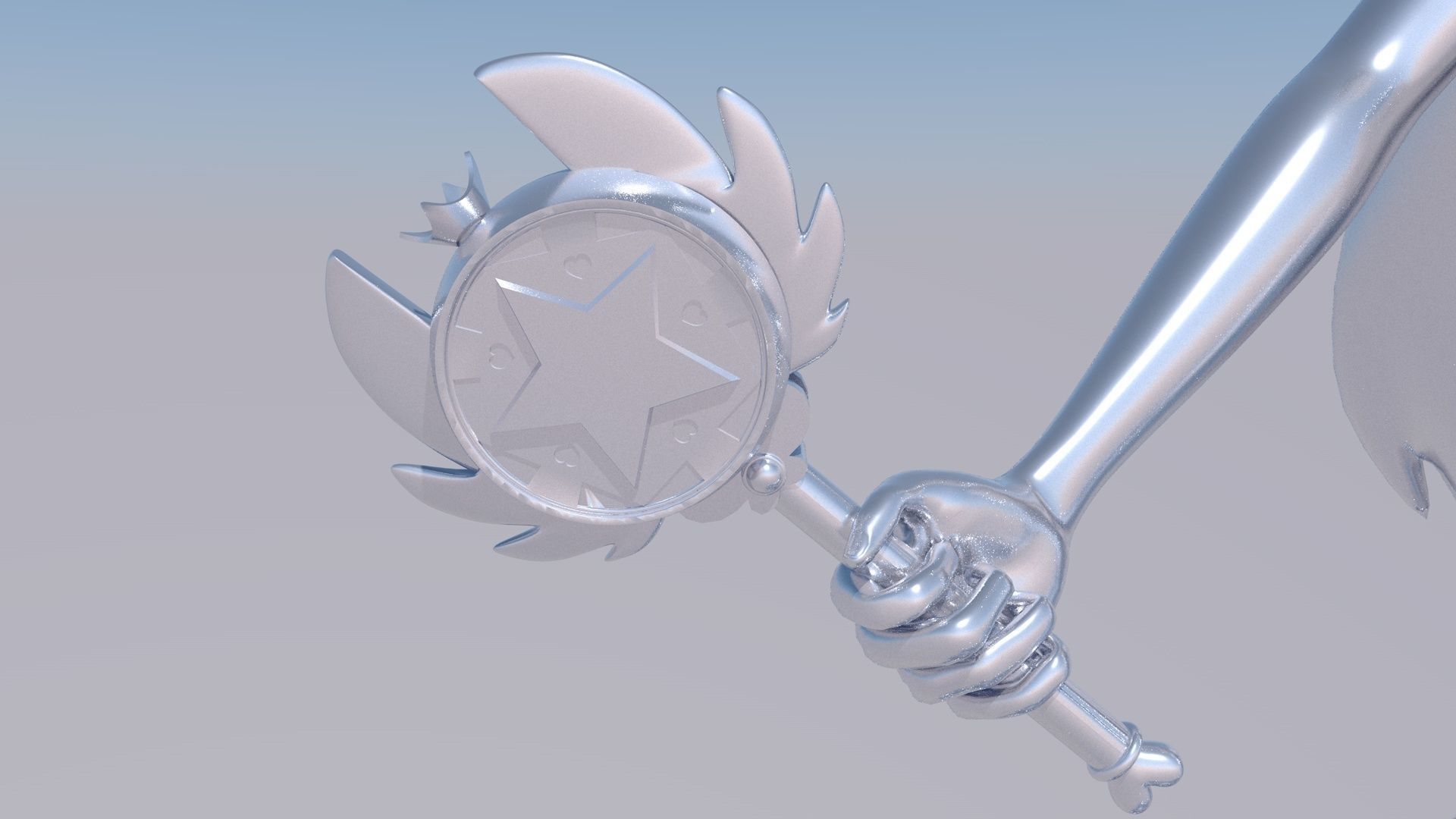 Star vs the forces of evil - Printed figurine Star Butterfly 3D model ...