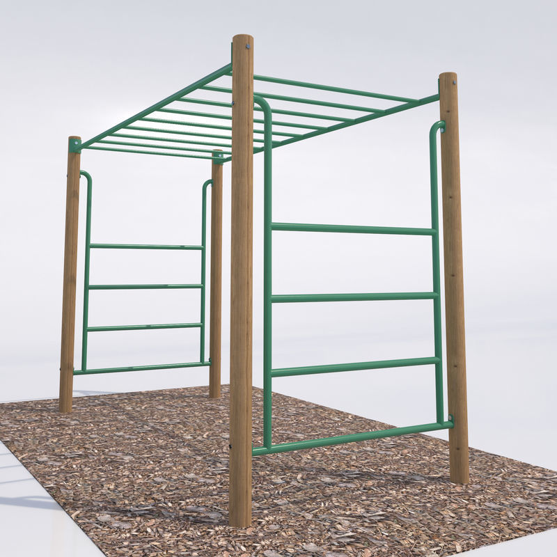 Monkey Bars-001 3D model | CGTrader
